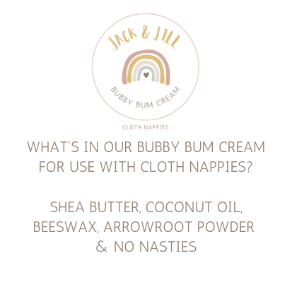 BUBBY BUM CREAM (CLOTH NAPPIES) - Laverty Apothecary